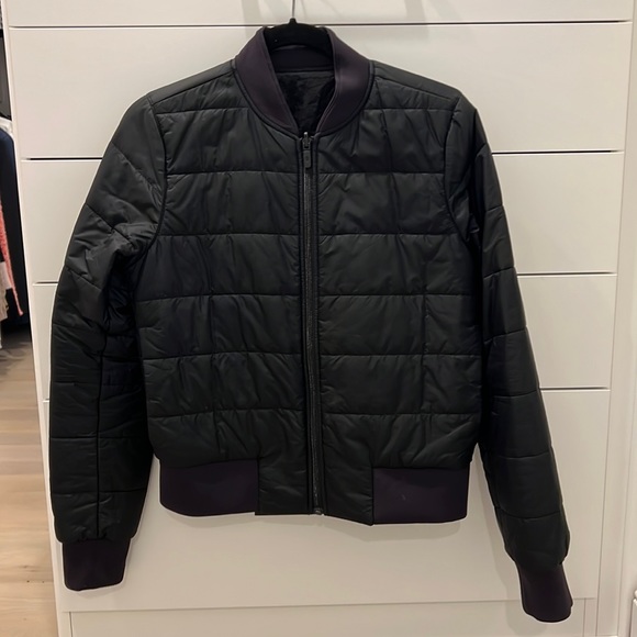 lululemon athletica | Jackets & Coats | Lululemon Reversible Bomber ...